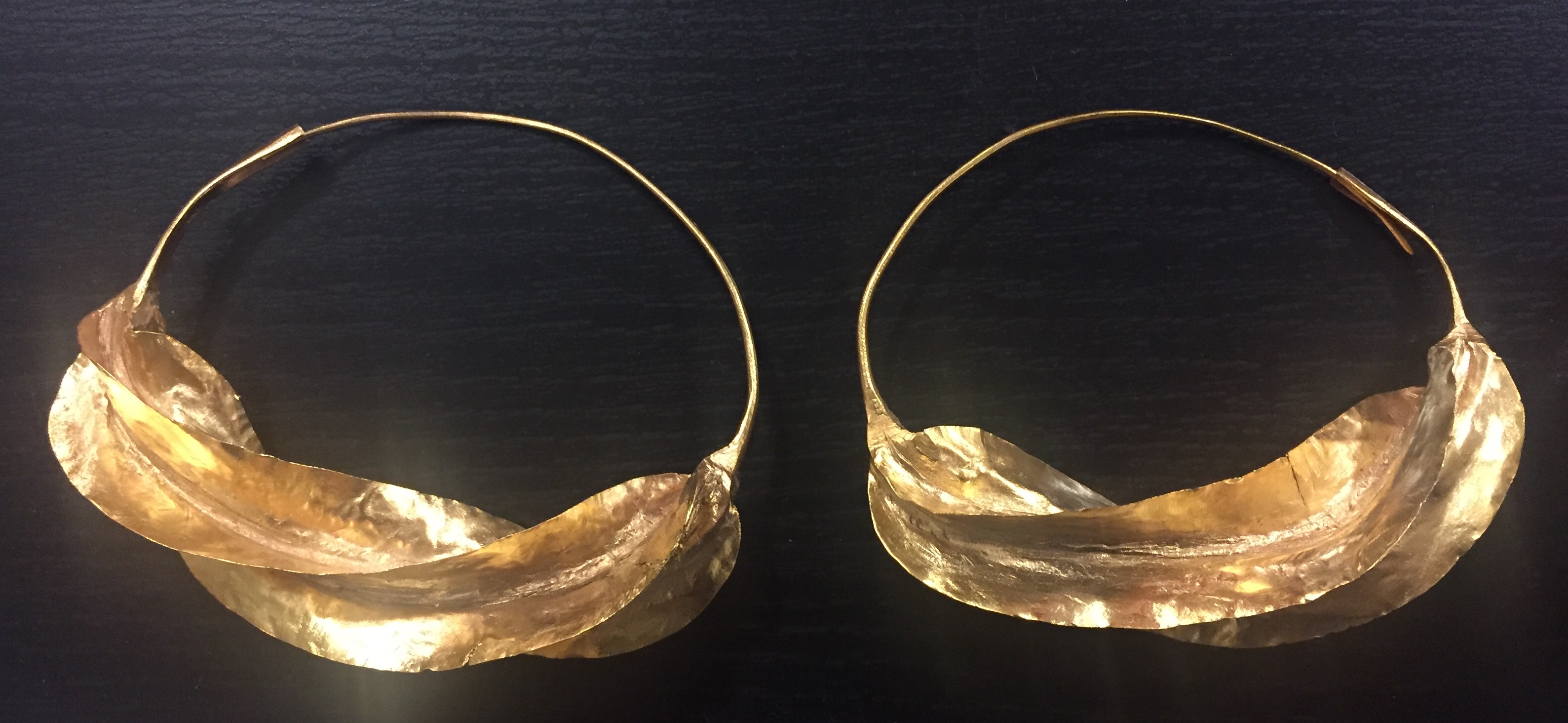 Gold dipped Fulani earrings – large version : Fulaba | Exclusive ...